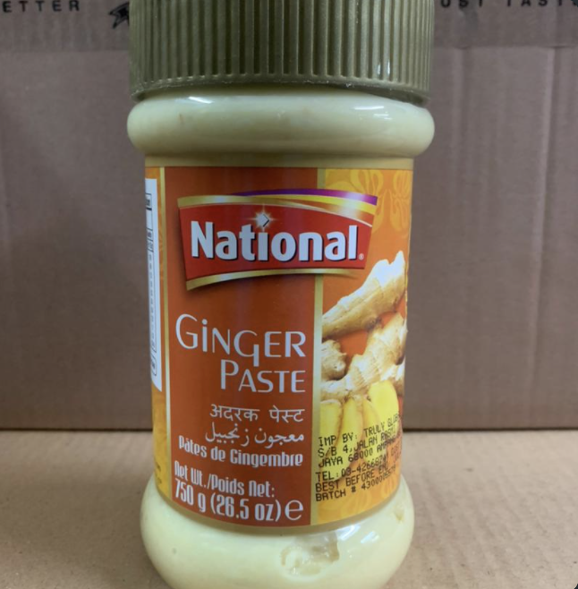 National Ginger Paste 750gm National Foods Pakistan / Pes Halia | Lazada