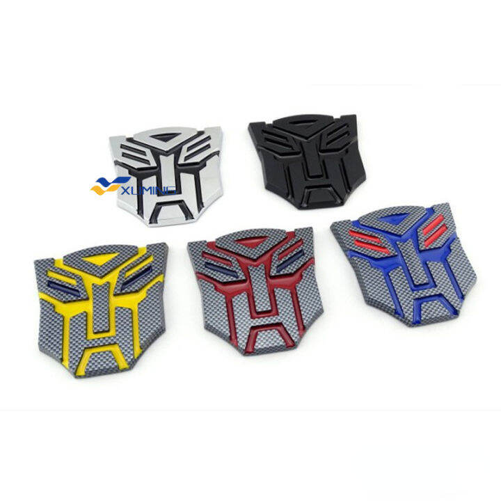 xuming Big Carbon Fiber Transformer Autobot Car Emblem Badge Decal | Lazada