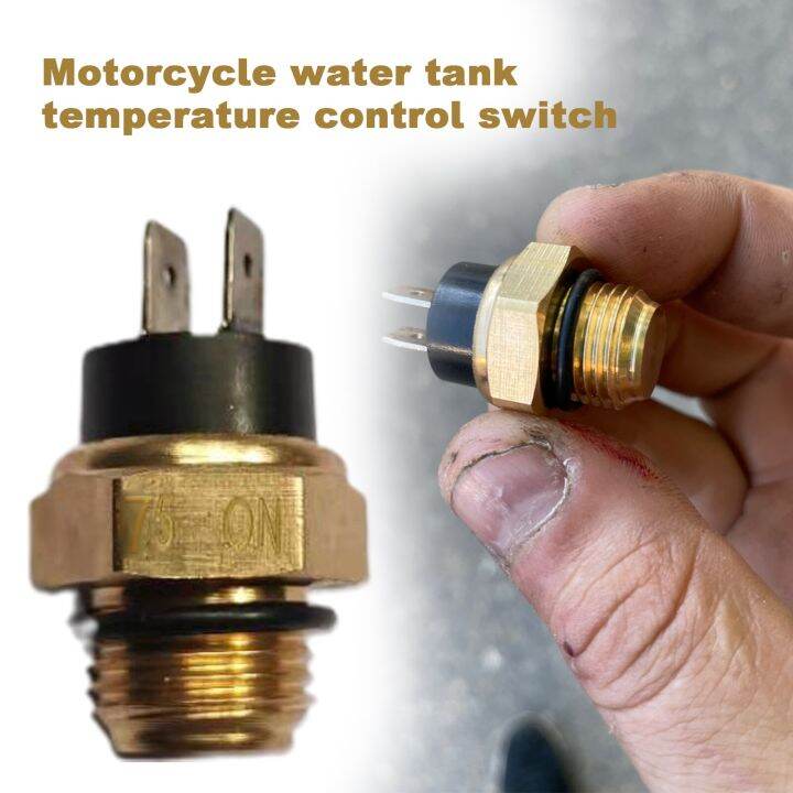 Electric Motorcycle Radiator Coolant Fan Water Temperature Thermostat ...
