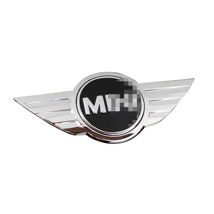 Metal BMW MINI Wings Logo Car Front Trunk Emblem Badge Sticker Decal ...