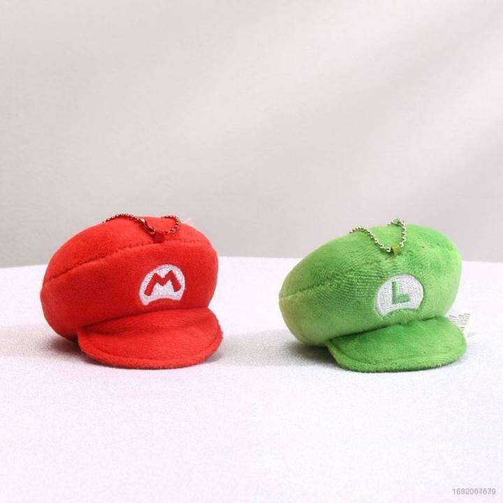 Sta5 The Super Mario Bros Hat Plush Dolls Gift For Kids Bag Pendant ...