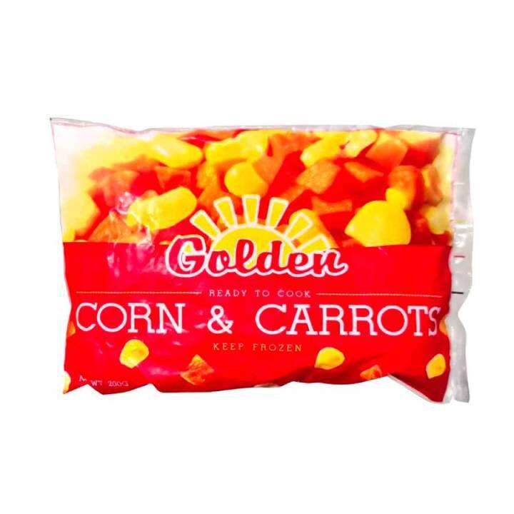 Golden Frozen Diced Corn & Carrots (200g) | Lazada PH
