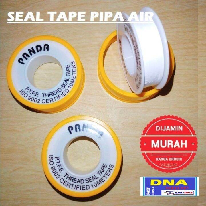 Seal Tape Pipa Air Keran PVC Selotip Keran Isolasi Putih | Lazada Indonesia