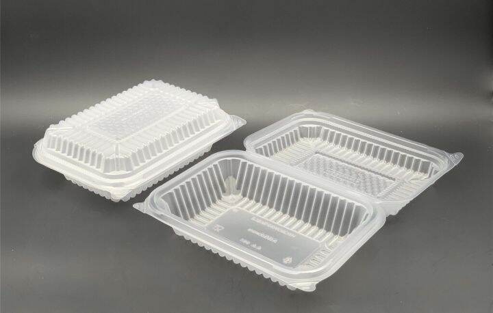 Economy PP Lunch Box [ 100pcs± ] MEGAware - Disposable Plastic Food Box ...