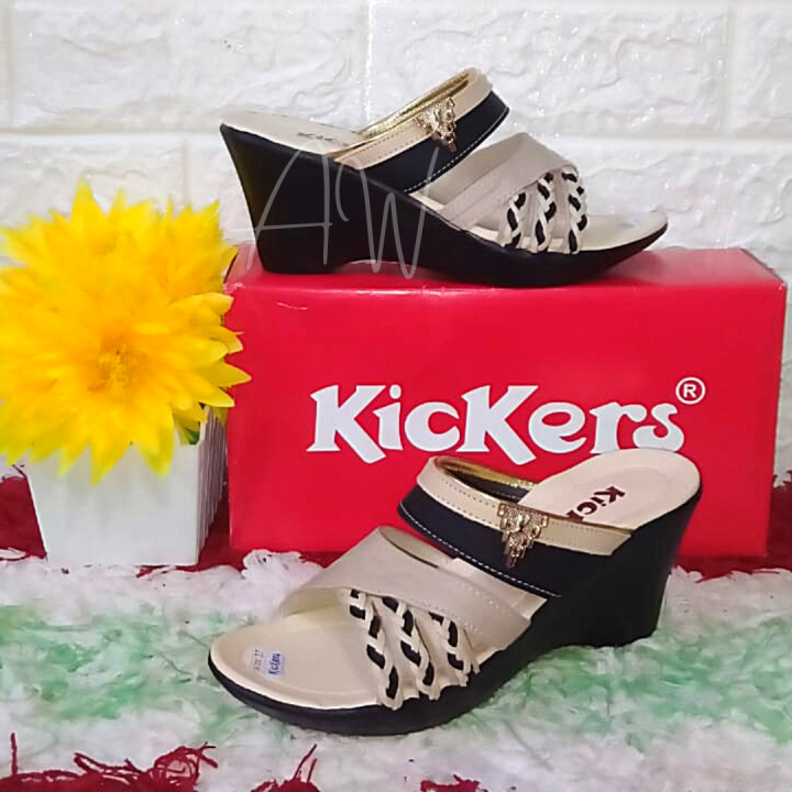 AW PROMO - Sandal wanita kickers / sandal wanita / sandal wedges wanita ...