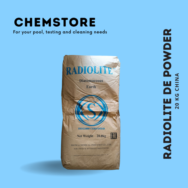 Radiolite DE Pool Filter Powder Diatomaceous Earth for Swimming Pools ...