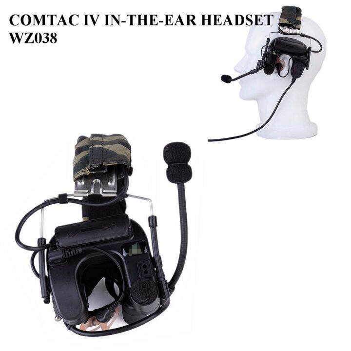 WADSN ready stock tactical Noise Cancellation headphone COMTAC IV IN ...