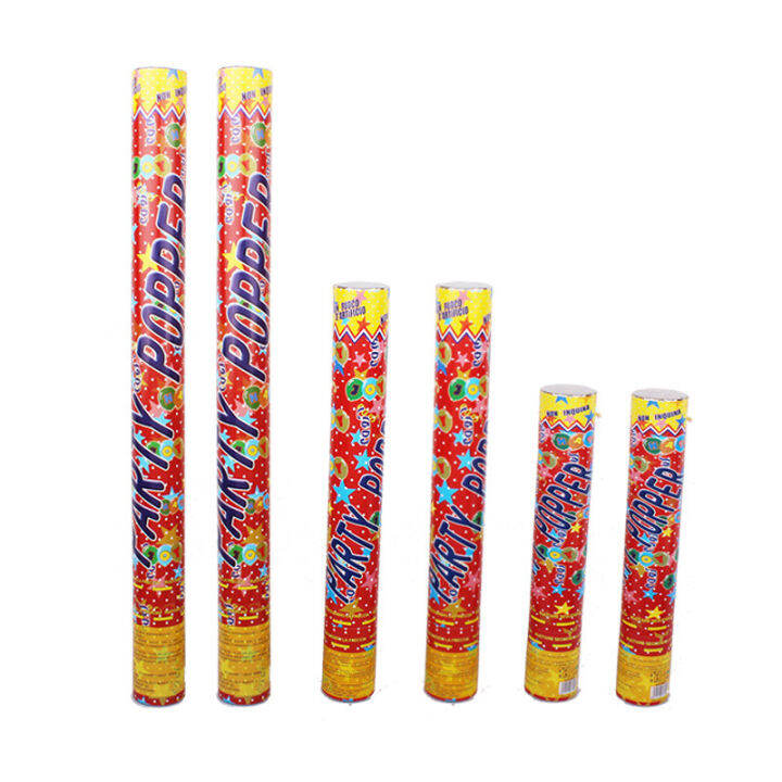 🇲🇾🎉 1pcs Party Popper 30cm 60cm 80cm for Celebration BIRTHDAY PARTY ...