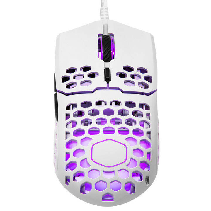 Cooler Master MM711 Office Gaming Mouse RGB lighting Effect Braided ...