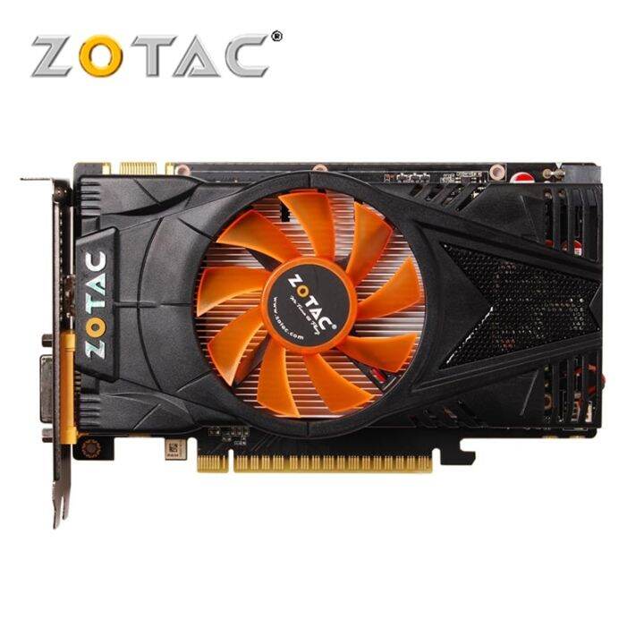 1 ZOTAC การ์ดจอ GTX 550 Ti 1GB GPU GDDR5การ์ดแสดงผลสำหรับ Nvidia Map ...