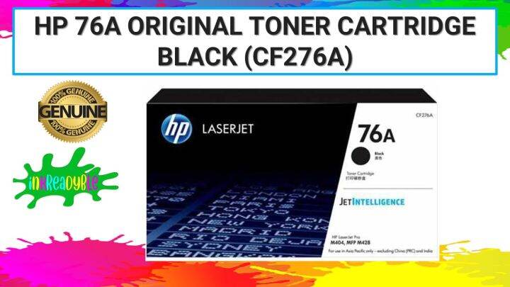 HP 76A Black Original LaserJet Toner Cartridge CF276A | Lazada PH