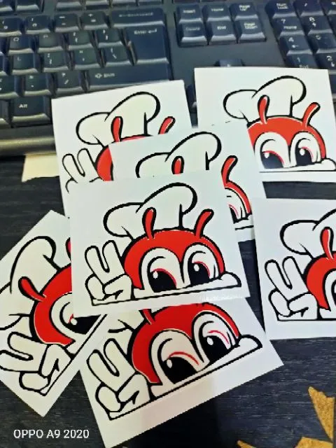 Jollibee Car Decals Sticker HIGH QUALITY durable | Lazada PH