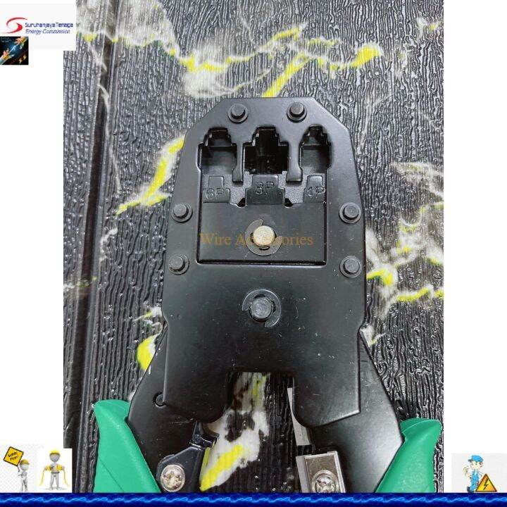 [Wireman Tools] Network Lan cable Crimper Stripping Plier Stripper Rj45 ...