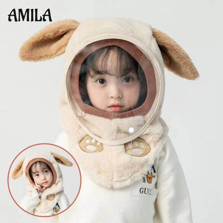 เสื้อแจ็กเกตกันลมหมวกเด็กอ่อน AMILA เพื่อรักษาความอบอุ่นคอเด็กฤดูใบไม้ ...