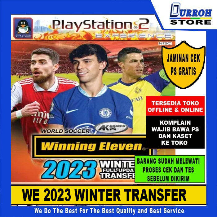 Kaset PS 2 / Playstation 2 WE 2023 / WINNING ELEVEN 2023 WINTER TRANSFER JANUARI 2023 | Lazada ...