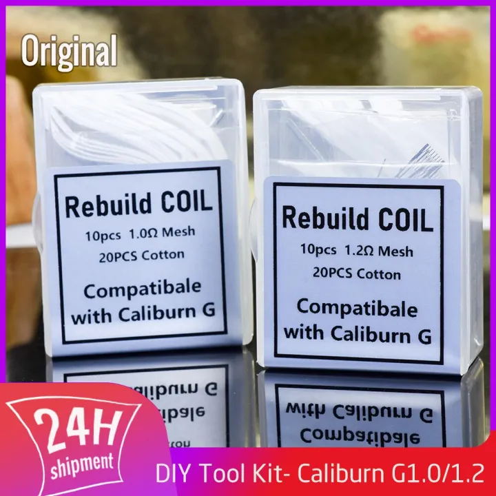 VAPJOY DIY Tool Rebuild Kit Mesh Coil Resistance Wire 1.0 1.2ohm for ...