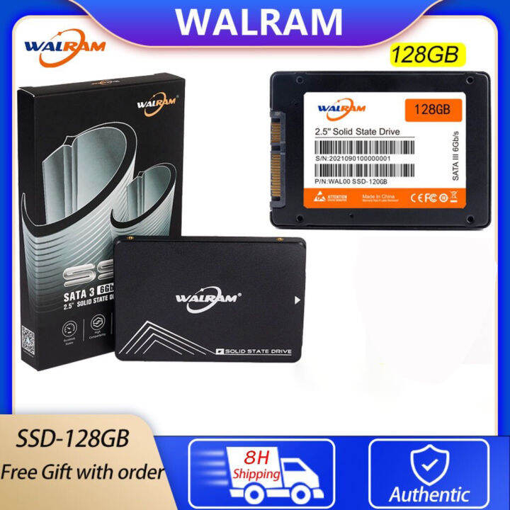 Walram Ssd 128 Gb Sehingga 560 Mbs Sataiii Cakera Keras Hdd Hdd Cakera Keras Laptop SATA3 Ssd ...
