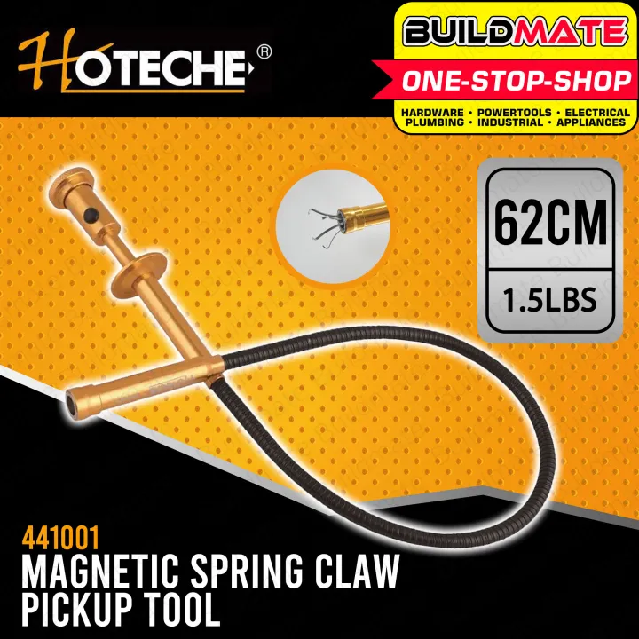 HOTECHE Magnetic Spring Claw Pick Up Tool Grabber 62cm 1.5lbs HTC ...