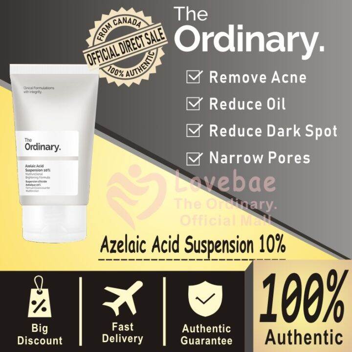COD The Ordinary Azelaic Acid Suspension 10 Multi-Functional ...