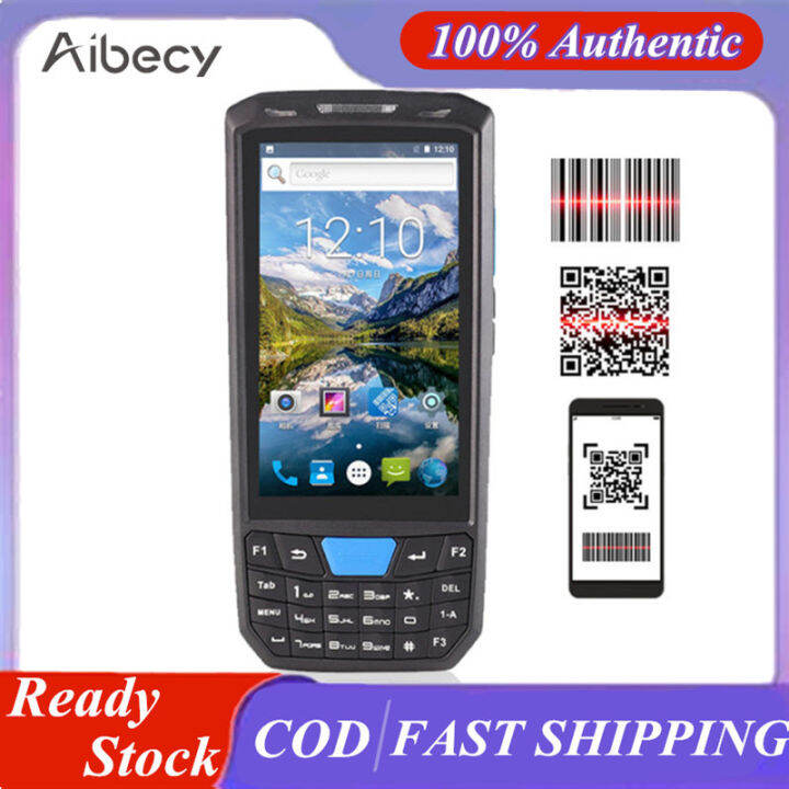 Aibecy Android 8.1 PDA Handheld POS Terminal Honey-Well 1D/2D/QR ...