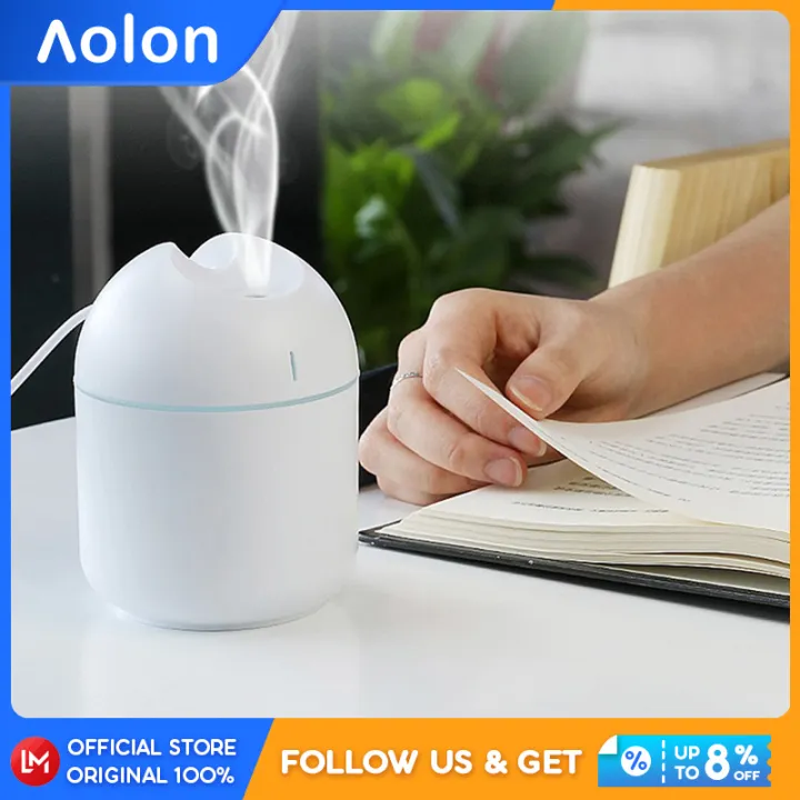 Aolon 200ML Mini Air Humidifier M12 Aroma Essential Oil Diffuser For ...