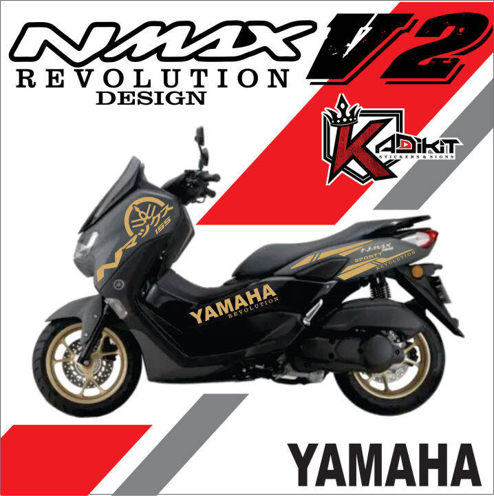 Yamaha NMAX Sticker Decals (REVOLUTION) | Lazada PH