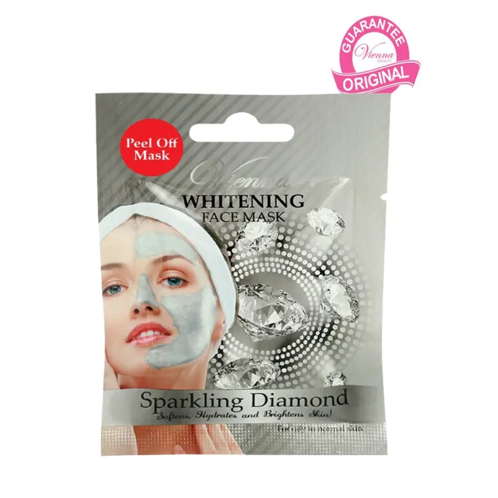 VIENNA PEEL OFF FACE MASK SPARKLING DIAMOND - 20G SACHET | Lazada Indonesia