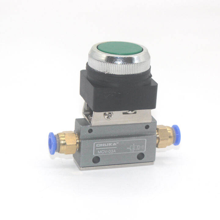 Mechanical Air Valve MOV-03A Hand Manual Valves 2 Position 3 Way 1/8 ...
