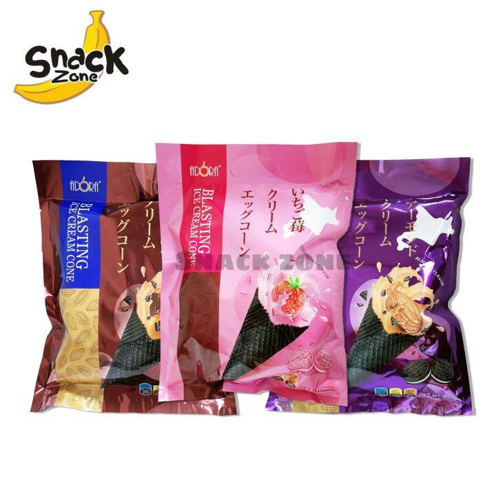 Snack zone Adora Blasting Ice Cream Cone 300g | Lazada PH