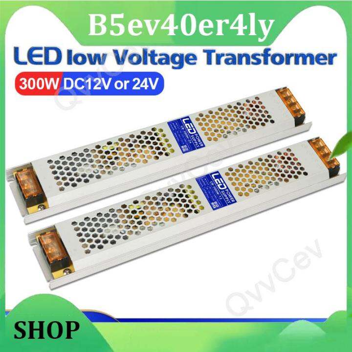 B5ev40er4ly Shop 300W Ultra Thin Driver For LED Strips Constant Voltage Power Supply DC 12V 24V ...