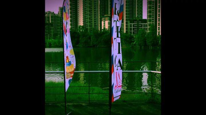 Coffee Shop Cafe Bar Feather Flag Beach Banner Open Sale Bakery Snack ...