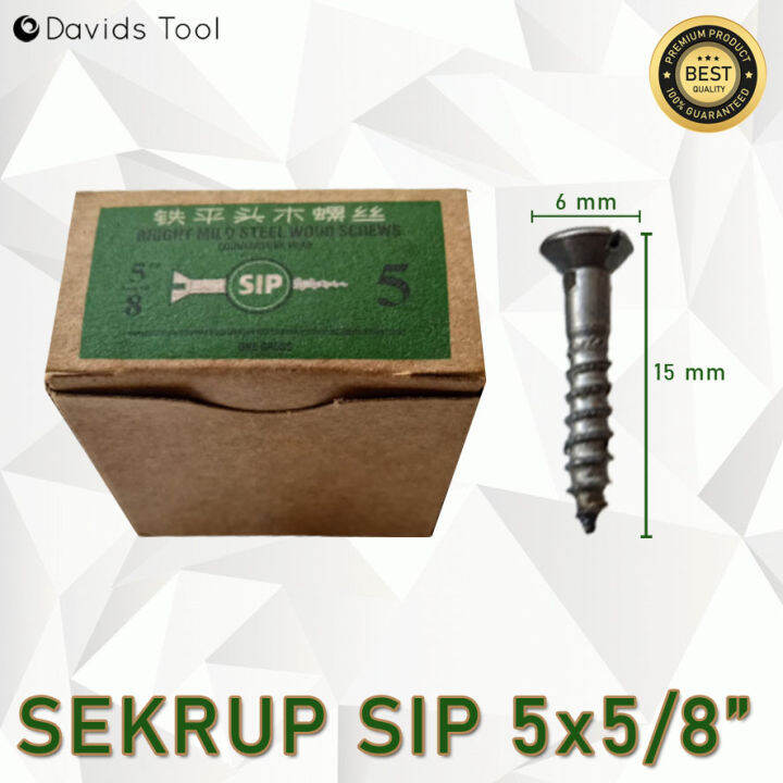 Sekrup Kayu Skrup Sip 5/8 3/4 | Lazada Indonesia