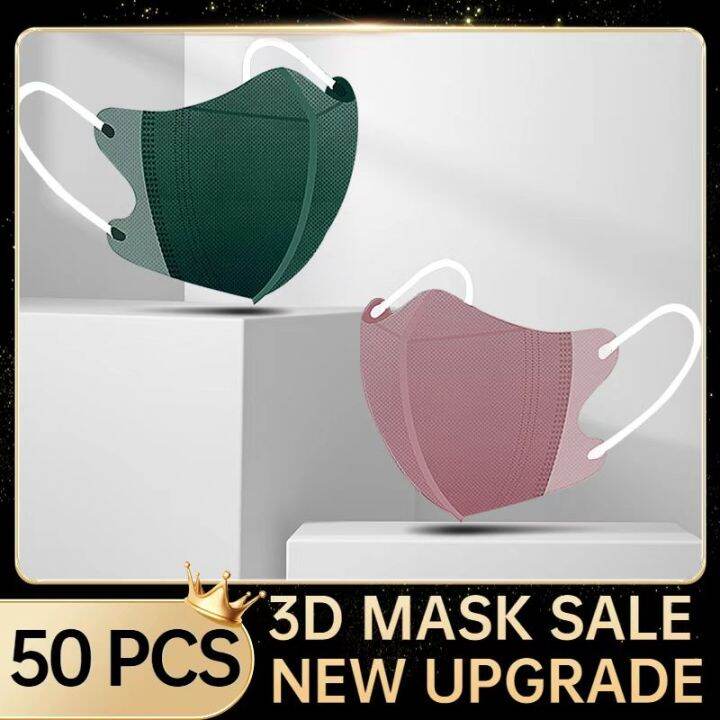 50pcs Free shipping 3D Face mask Butterfly Mask 4D Mask Protect The ...