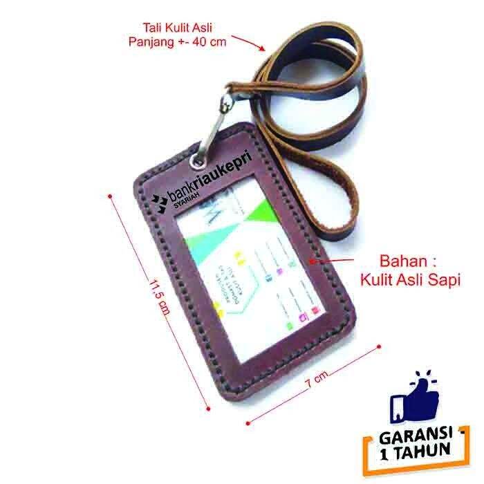Name Tag Id Kulit Asli Logo Bank Riau Kepri Syariah - GARANSI | Lazada ...
