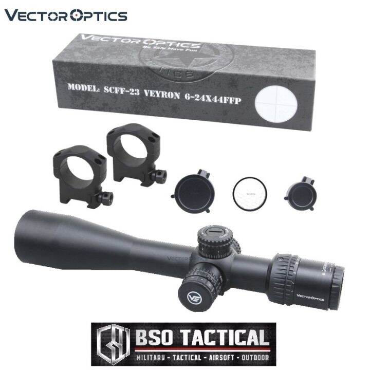 Scope Tactical Vector Optic Veyron 6-24x44 IR FFP Hunting Telescope | Lazada Indonesia