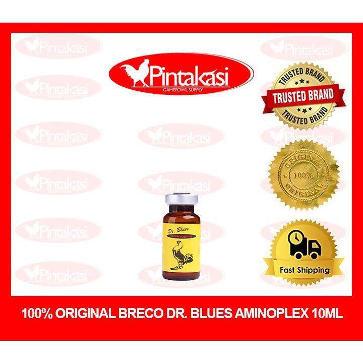Breco Dr. Blues Aminoplex injectable 10ml for Conditioning for Gamefowl ...