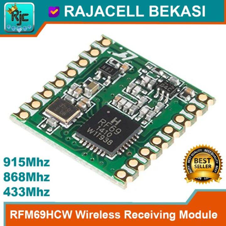 RFM69HCW Wireless Transceiver Module RF RFM69 ISM 915Mhz 868Mhz 433Mhz ...