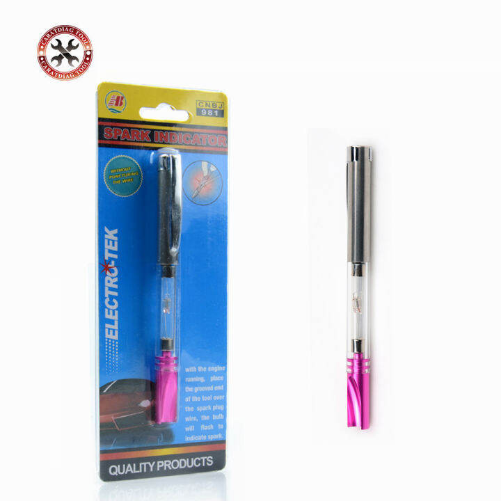Ingition Spark Indicator Auto Car Test tester Spark Plugs Wires Coils ...