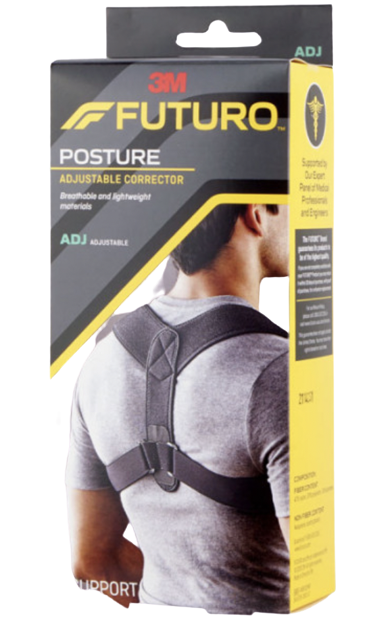 3M Futuro Posture Corrector Adjustable ฟูทูโร่ อุปกรณ์พยุงไหล่และหลัง ...
