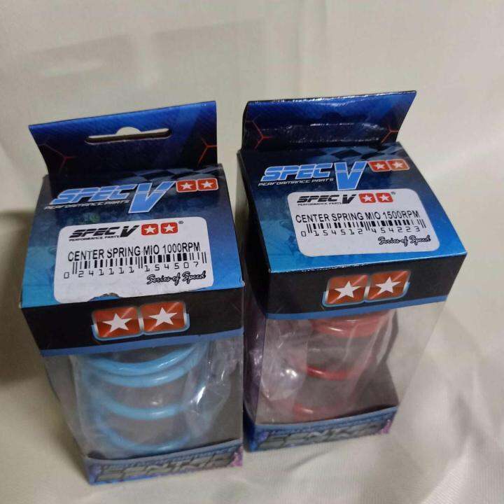 SpecV Center Spring - Mio Sporty / Fino / Soulty - 1000 RPM | Lazada PH