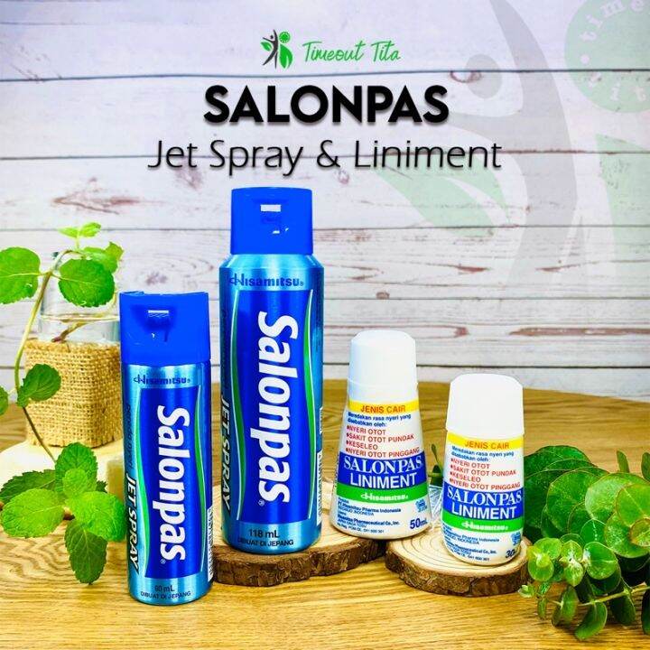 Salonpas Jet Spray and Liniment | Lazada PH