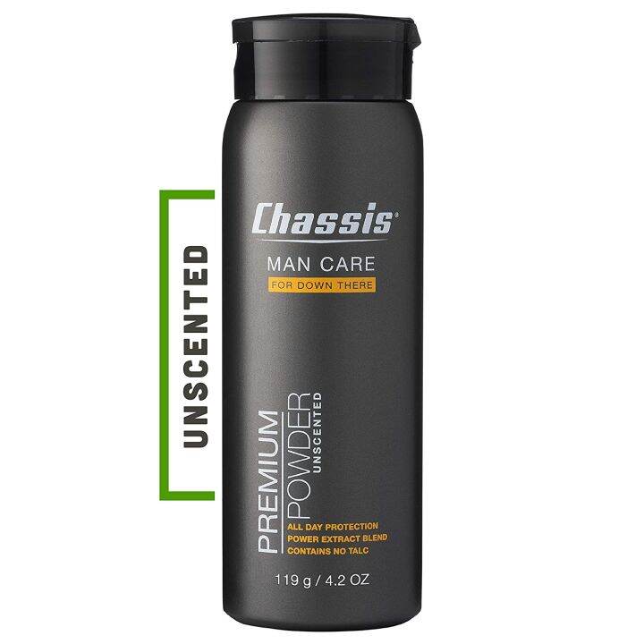 Chassis Premium Body Powder for Men, Unscented | Lazada PH
