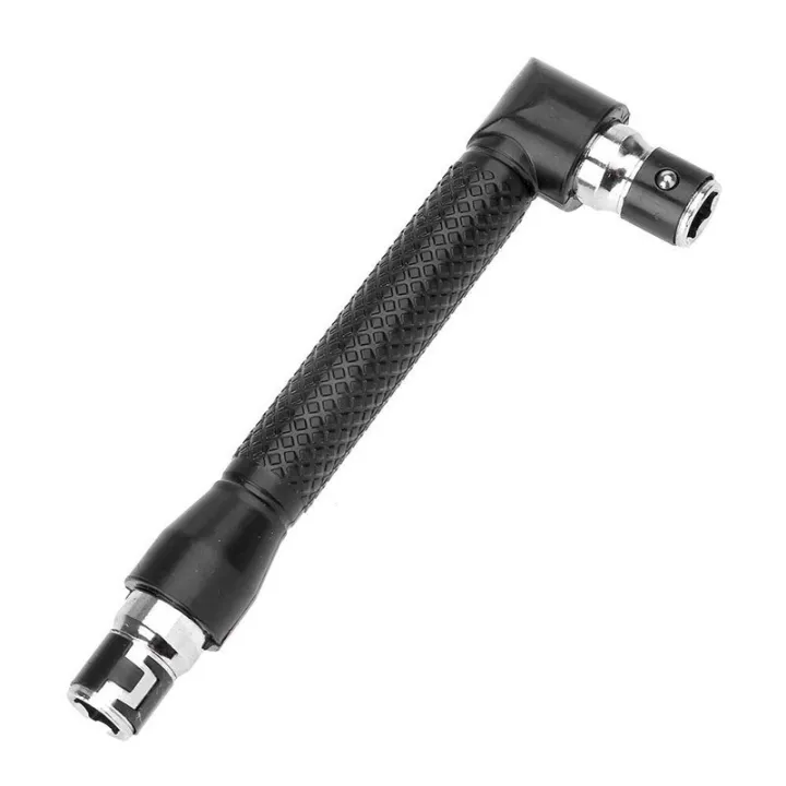 L-Shape Screwdriver Bit Two Way 1/4 Inch Hex Socket Torque Wrench ...