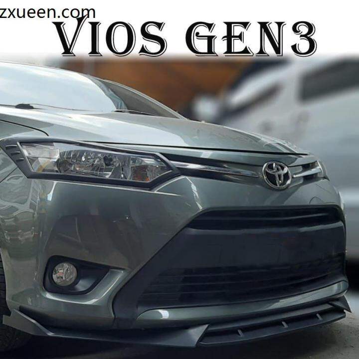 【READY STOCK】 ☀Vios Gen 3 Front Bumper Chin Double Blade | Lazada PH