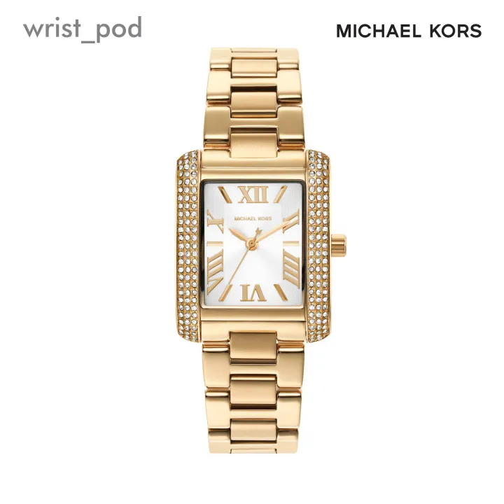Michael Kors Emery Gold Stainless Steel Watch MK4640 | Lazada PH