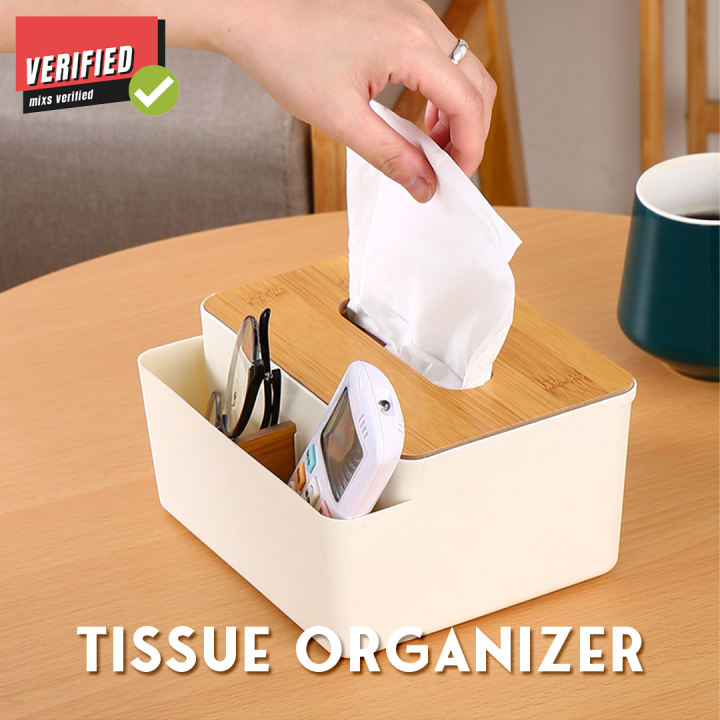 Kotak Tempat Tissue Box Cocok untuk di Kantor / Kotak Tissue Organizer ...