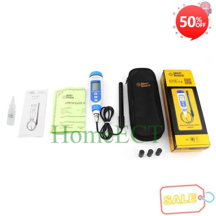 ㊀㊁㊂NEW SMART SENSOR Digital Dissolved Oxygen Detector Dissolved Oxygen Meter Portable DO Pen ...