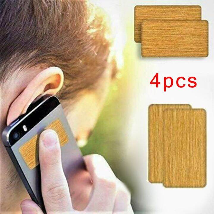 ZIAAN อุปกรณ์อิเล็กทรอนิกส์4ชิ้นสติกเกอร์ Quantum ชีลด์สติกเกอร์ป้องกัน ...