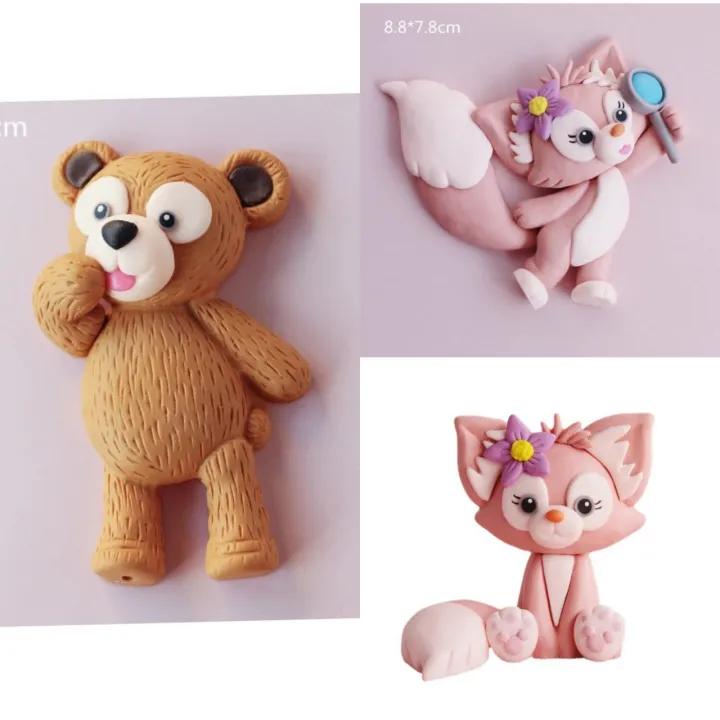 🔥Ready Stock🔥LinaBell Duffy bear cake decoration琳娜贝儿 达菲熊蛋糕装饰 | Lazada