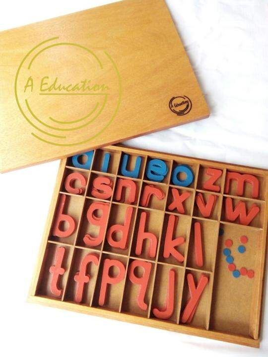 Large Movable Alphabet (LMA) Montessori | Lazada Indonesia